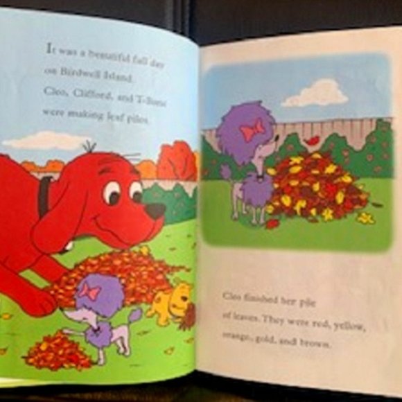 Scholastic | Other | Cliffords Big Red Reader The Big Leaf Pile | Poshmark